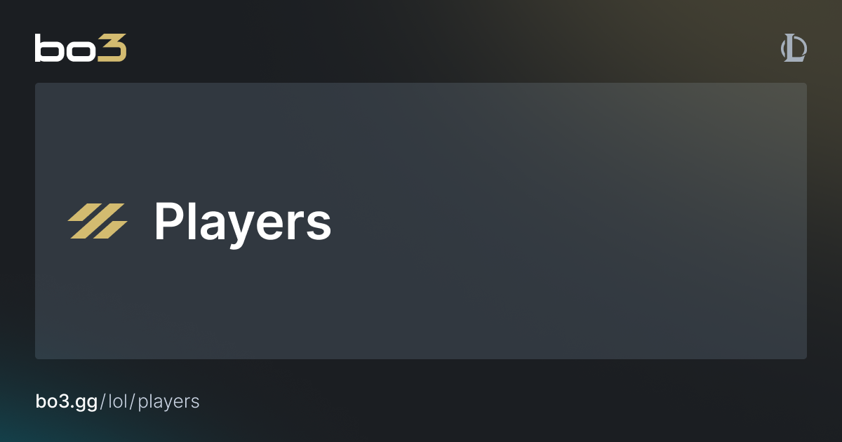 LoL Beste Spieler - Ranking der Top League of Legends Spieler & Statistiken