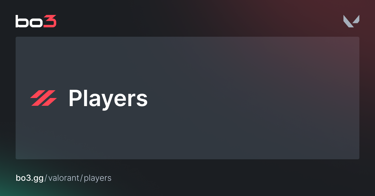 발로란트 플레이어 통계 데이터베이스 – 플레이어 순위 검색